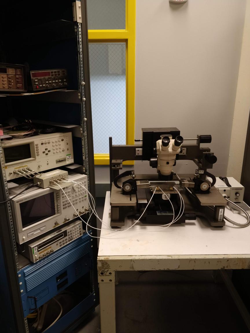 Cascade Probe Station with LCR Measurement - Cascade Probe Station with ...